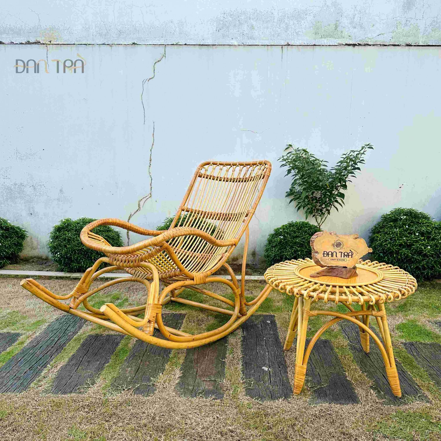 20 mẫu ghế mây bập bênh thư giãn kiểu dáng đẹp mắt, vintage